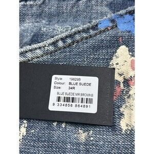 One Teaspoon | Jeans | Nwt Man X One Teaspoon 34r Mr Browns Blue Suede ...